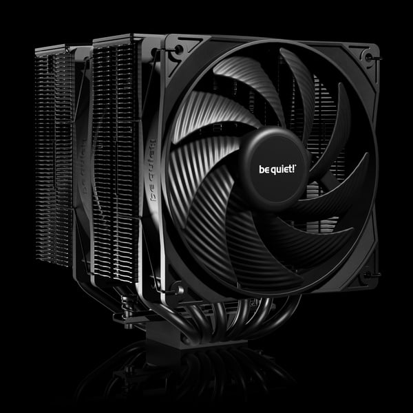 be quiet! Pure Rock Pro 3 Black 120mm Rifle CPU Cooler Socket compatibility Intel 1851 / 1700 ...